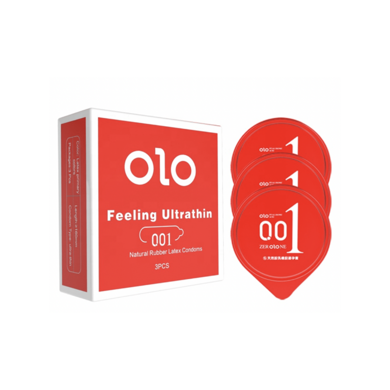 Preservativos Ultrafinos Termosensibilidad OLO 3 Uds - Atrévete Chillán